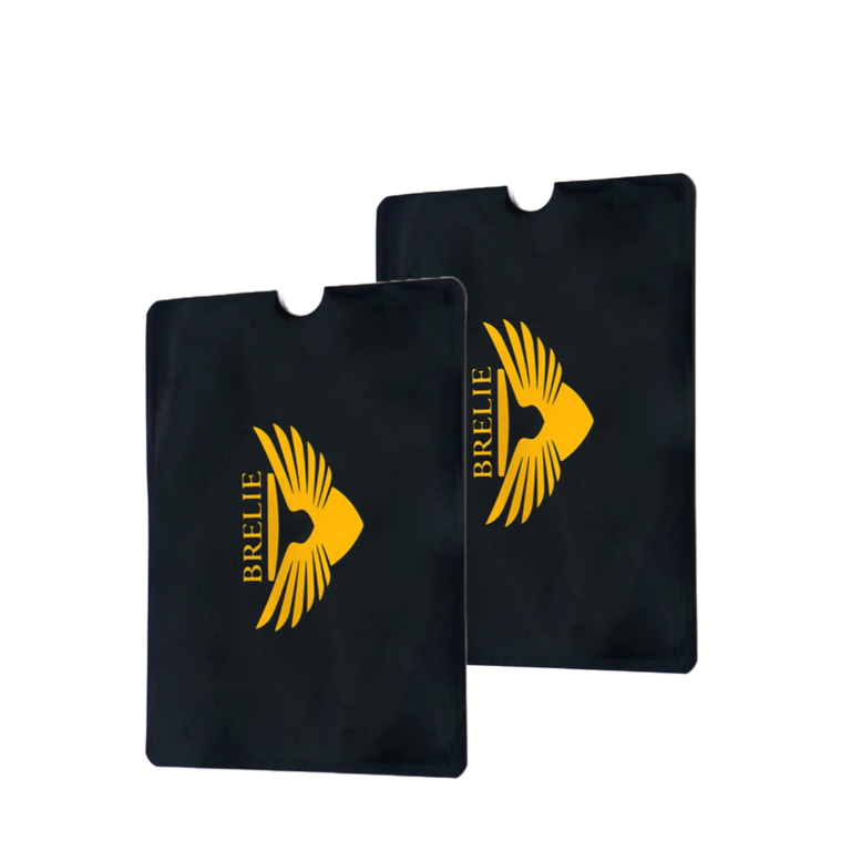BRELIE RFID Blocking Sleeves – Secure Credit Card and Passport ...